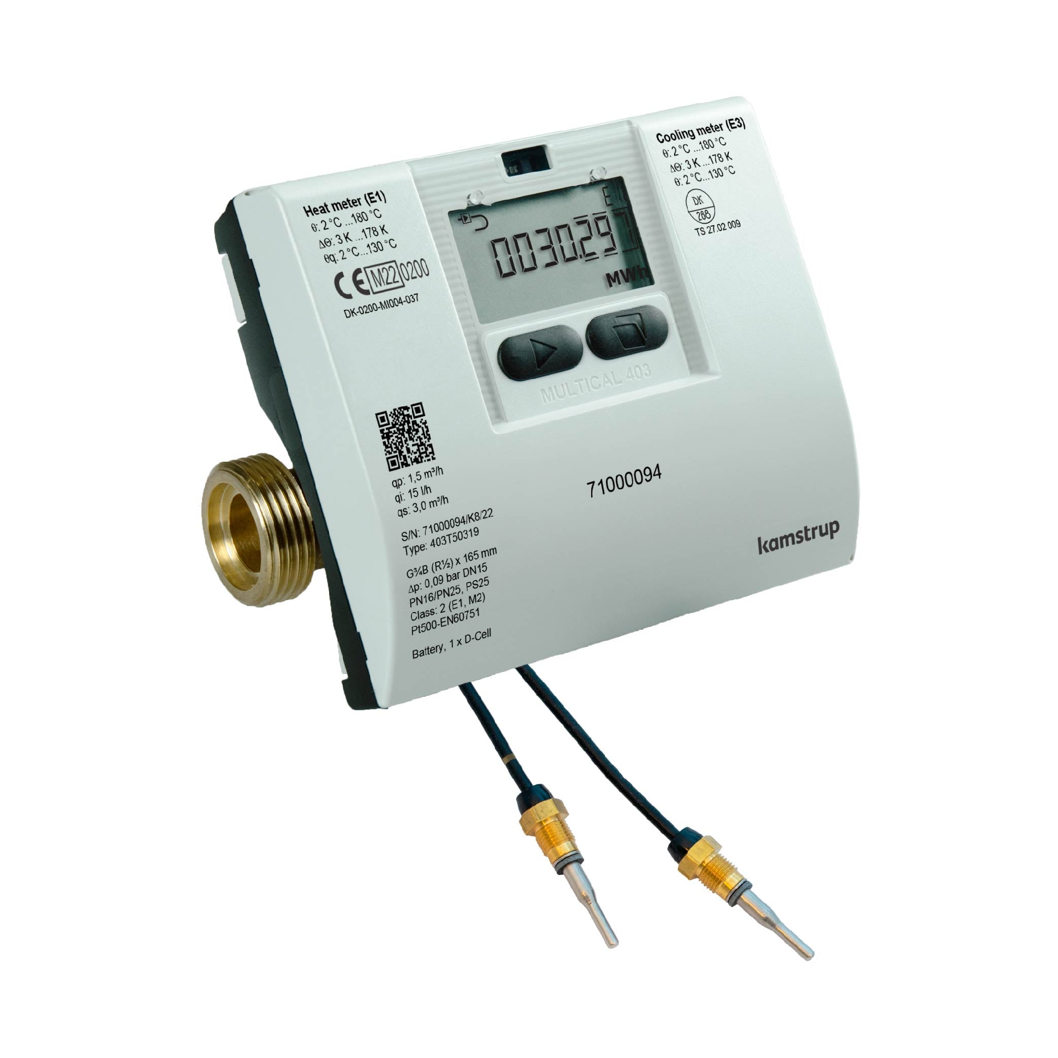 Kamstrup Multical 403 Ultrasonic Heat Meter – UK Metering