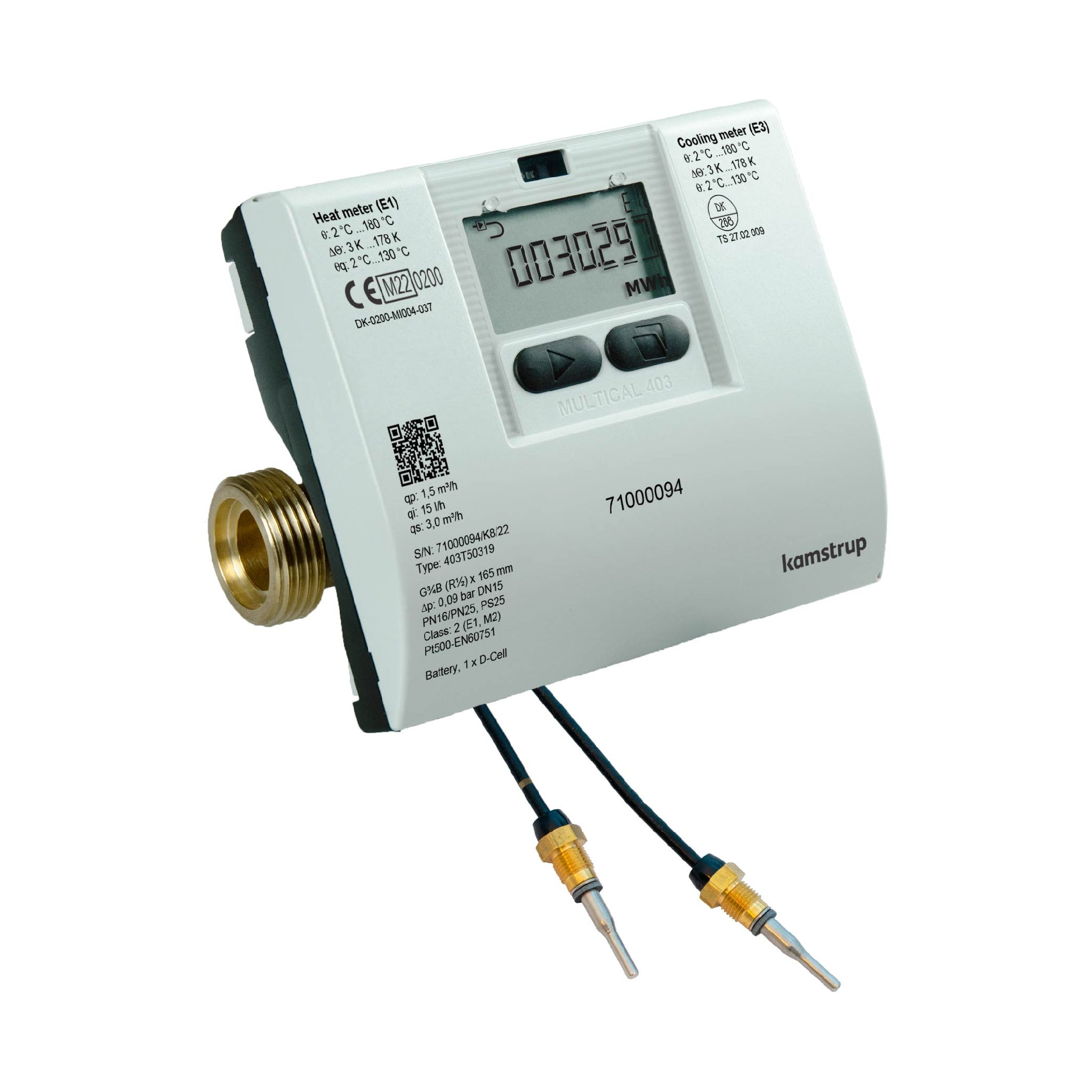 Kamstrup Multical 403 Ultrasonic Heat Meter – UK Metering