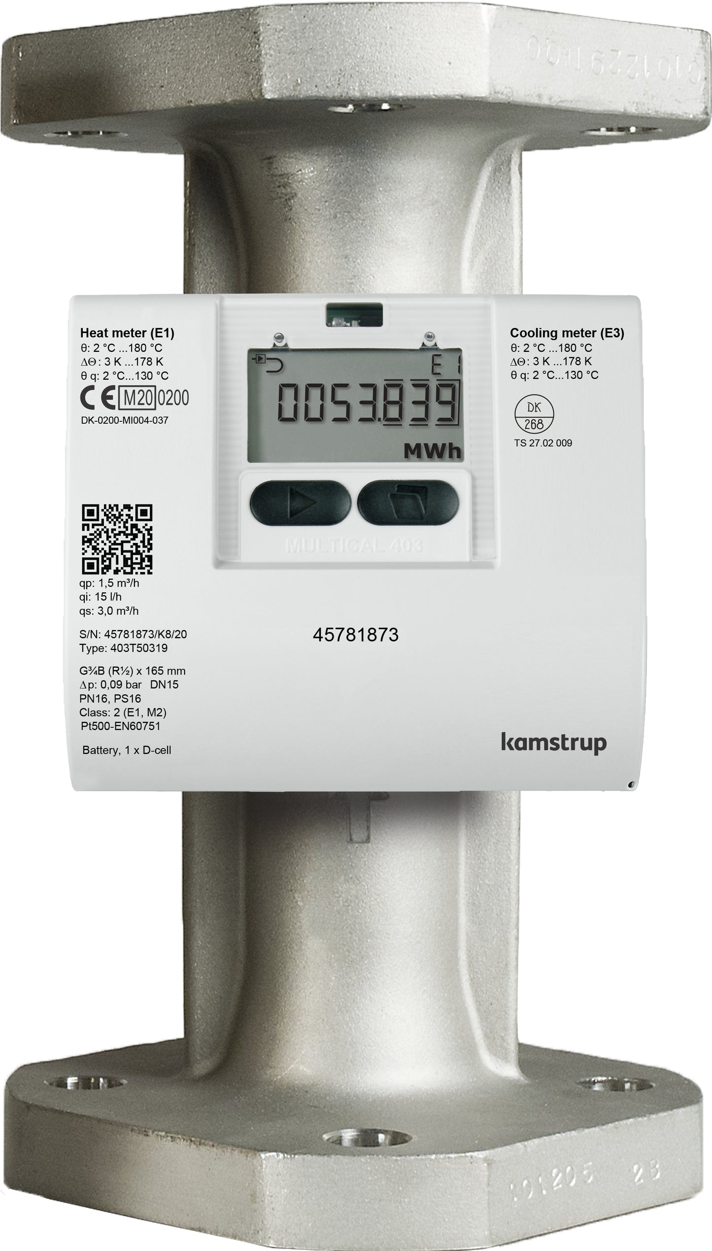 Kamstrup Multical 403 Ultrasonic Heat Meter – UK Metering