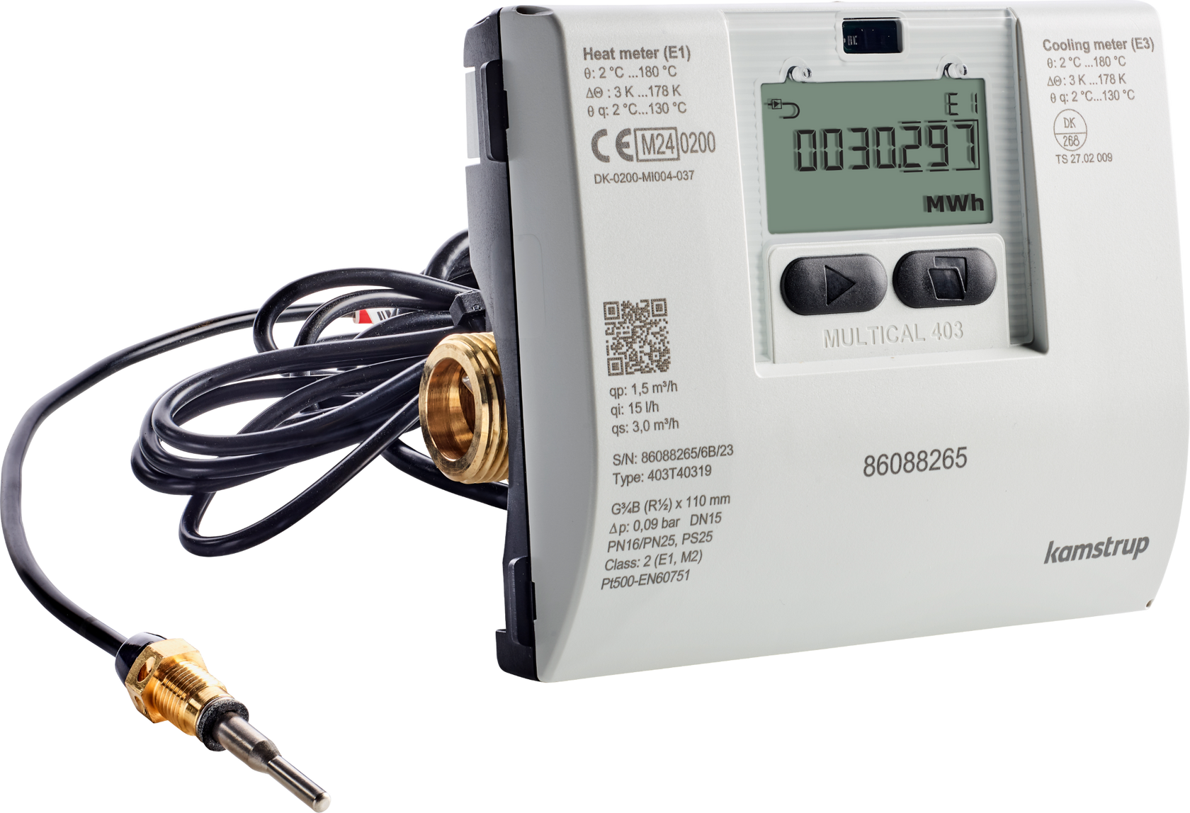 Kamstrup Multical 403 Ultrasonic Heat Meter – UK Metering