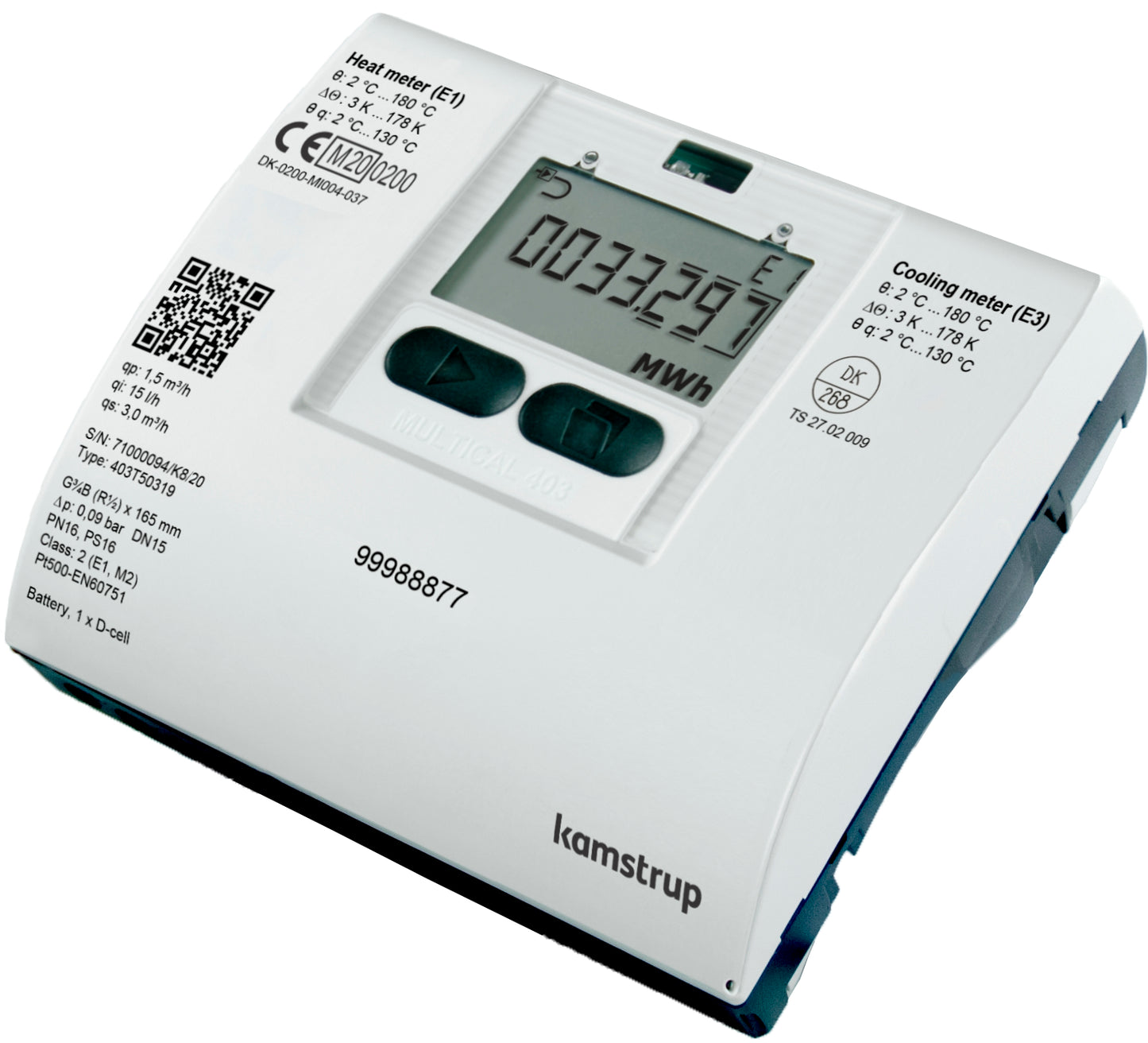 Kamstrup Multical 403 Ultrasonic Heat Meter – UK Metering